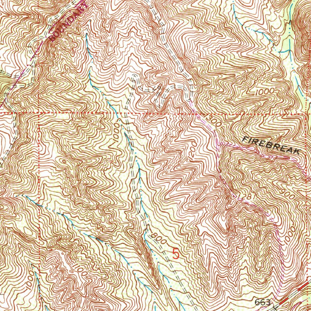 Canada Gobernadora, CA (1968, 24000-Scale) Map by United States ...