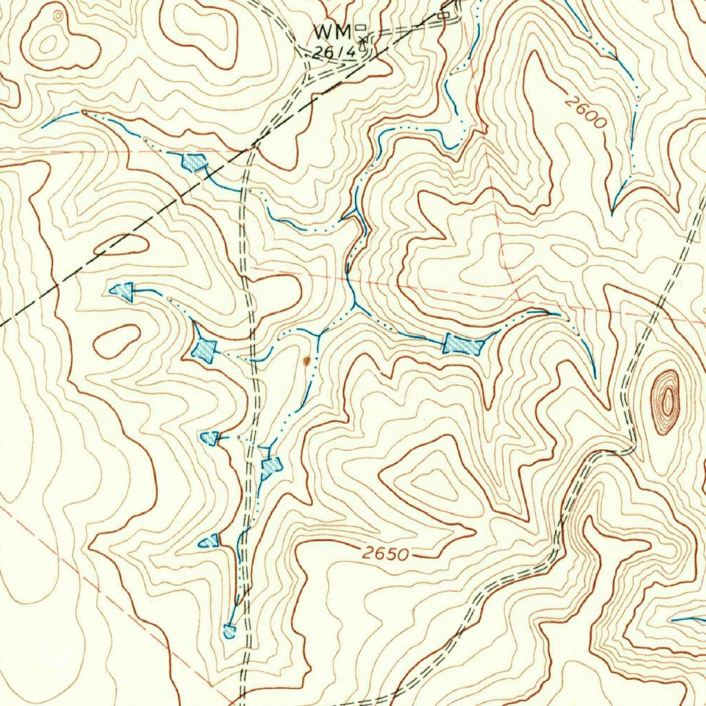 Canadian SE, TX (1967, 24000-Scale) Map by United States Geological ...