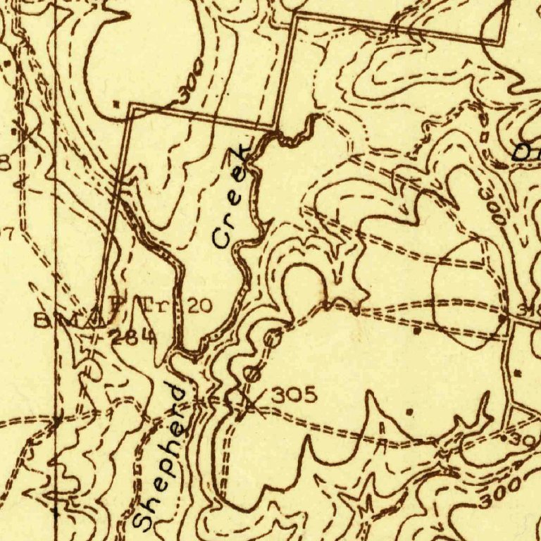 Canary, TX (1925, 48000-Scale) Map by United States Geological Survey ...