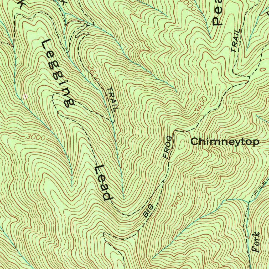 Caney Creek, TN (1967, 24000-Scale) Map by United States Geological ...