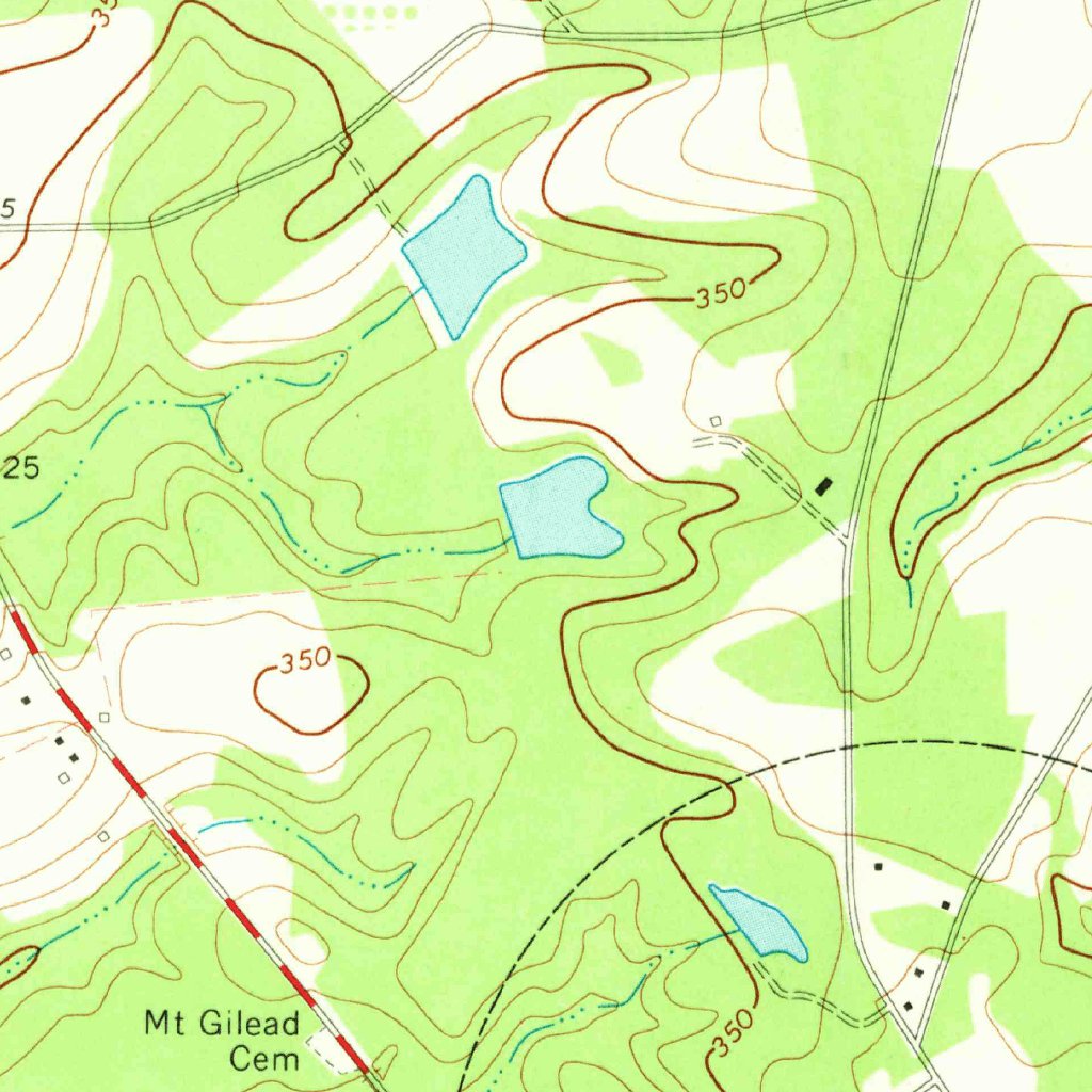 Canoochee, GA (1971, 24000-Scale) Map by United States Geological ...