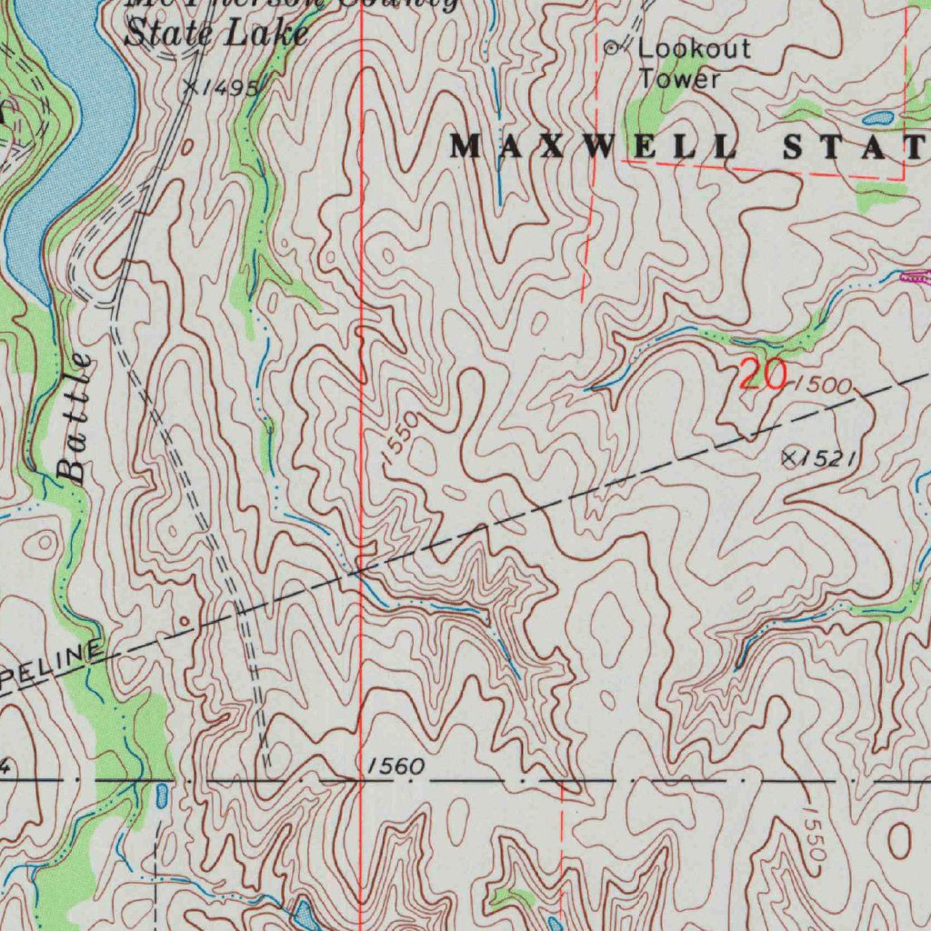 Canton, KS (1971, 24000-Scale) Map by United States Geological Survey ...
