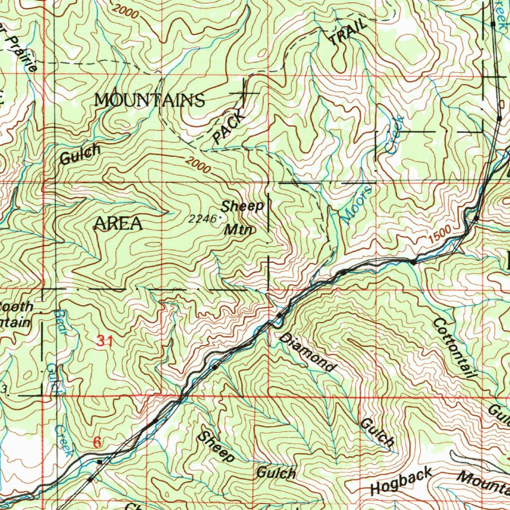 Canyon Ferry Dam, MT (1975, 100000-Scale) Map by United States ...