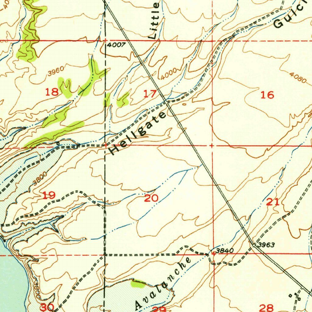 Canyon Ferry, MT (1950, 62500-Scale) Map by United States Geological ...