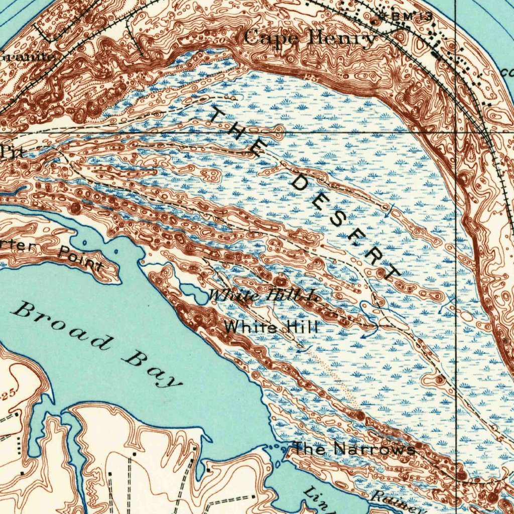 Cape Henry, VA (1918, 62500-Scale) Map by United States Geological ...