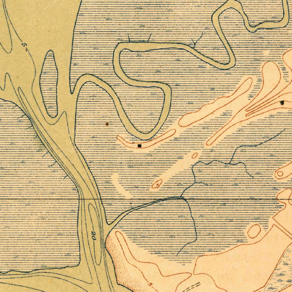 Capers Inlet, SC (1919, 21120-Scale) Map by United States Geological ...