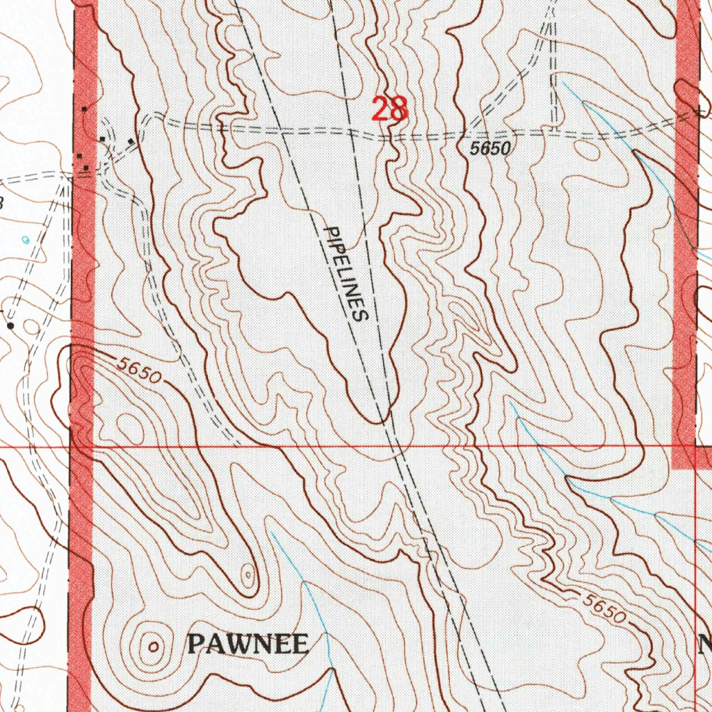 Carr East, CO-WY (1997, 24000-Scale) Map by United States Geological ...