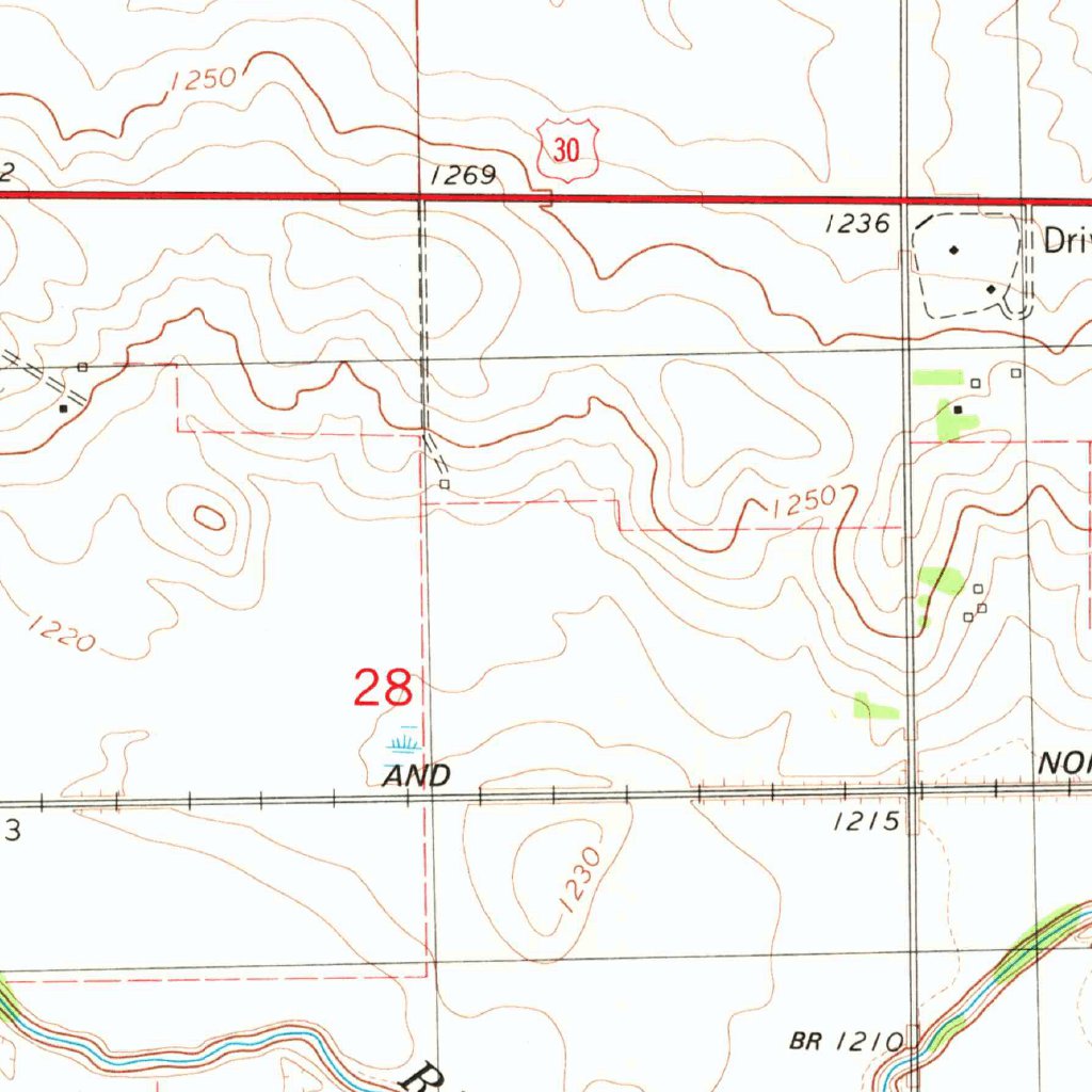 Carroll East, IA (1980, 24000-Scale) Map by United States Geological ...