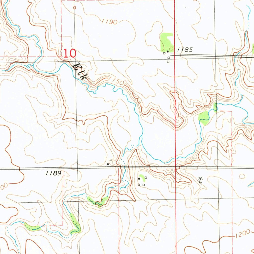Carroll NE, IA (1980, 24000-Scale) Map by United States Geological ...