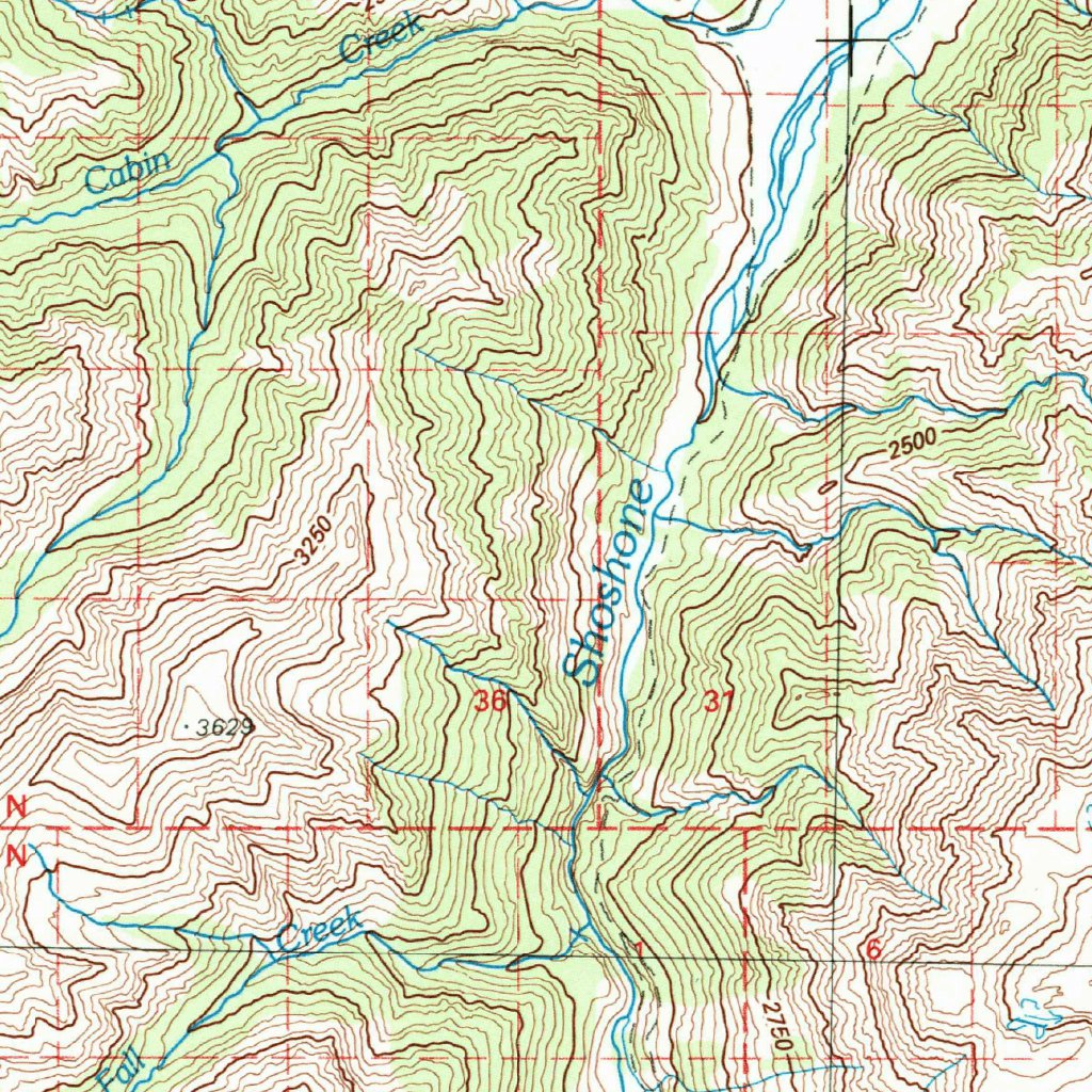 Carter Mountain, WY (1980, 100000-Scale) Map by United States ...