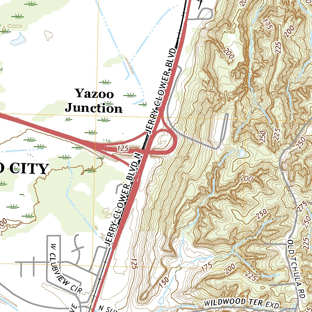 Carter, MS (2020, 24000-Scale) Map by United States Geological Survey ...