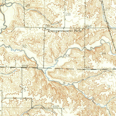 Carthage, IL (1933, 62500-Scale) Map by United States Geological Survey ...