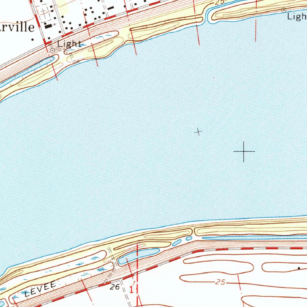 Carville, LA (1974, 24000-Scale) Map by United States Geological Survey ...