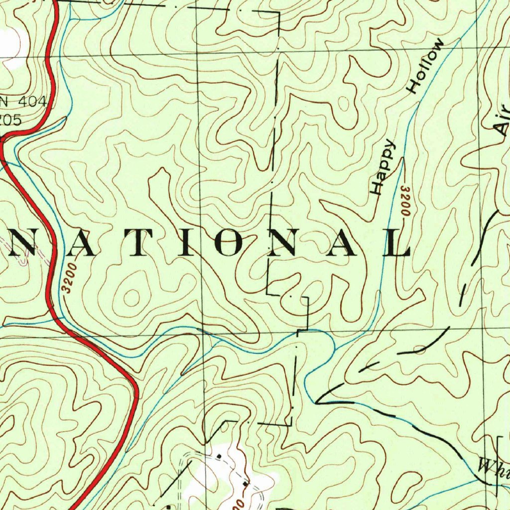 Cashiers, NC-SC-GA (1997, 24000-Scale) Map by United States Geological ...