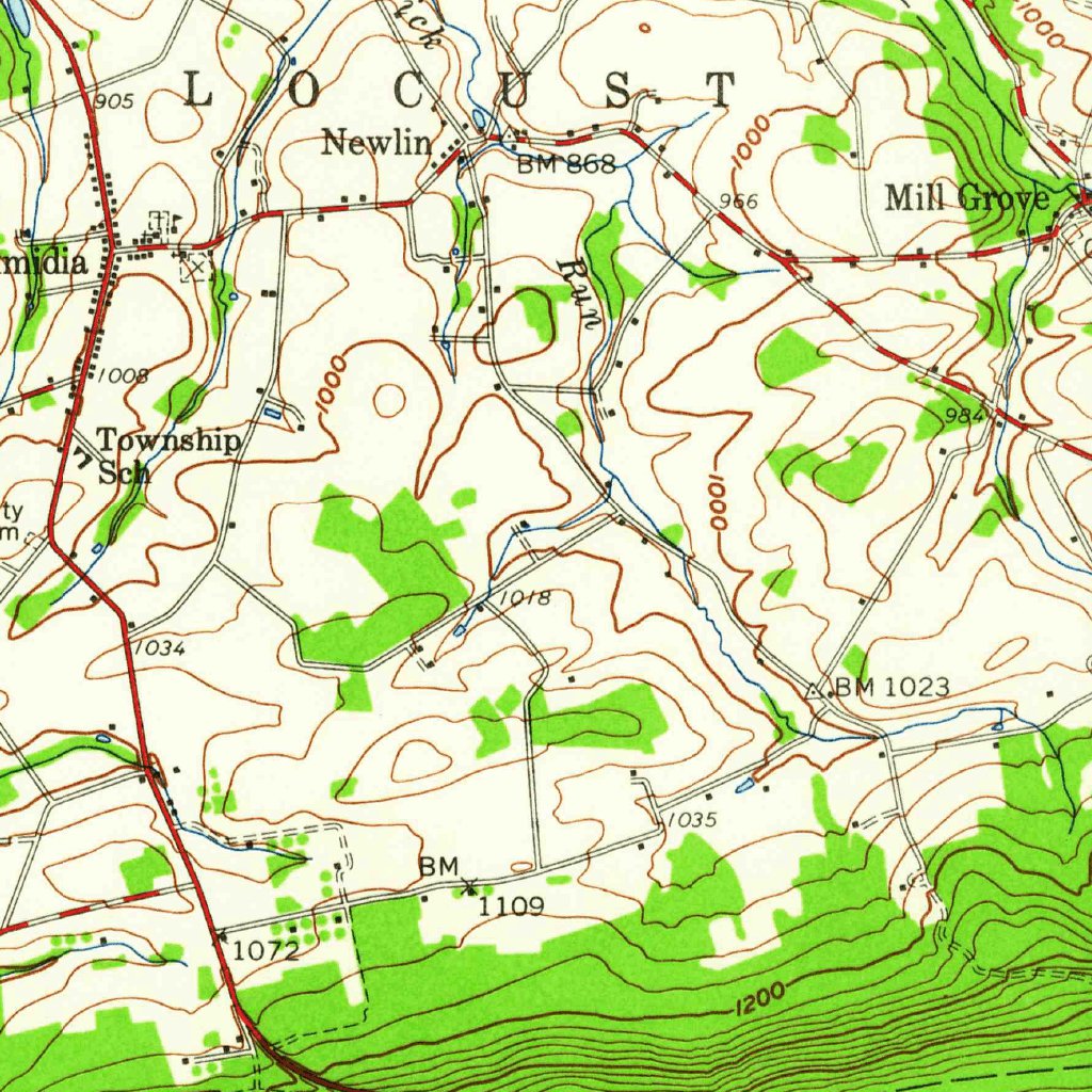 Catawissa, PA (1955, 62500-Scale) Map by United States Geological ...