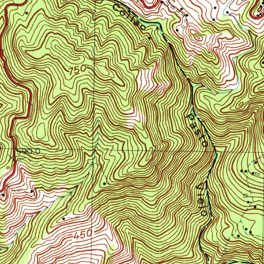 Cayey, PR (1972, 20000-Scale) Map by United States Geological Survey ...
