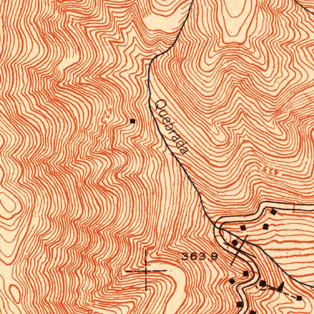 Cayey SE, PR (1947, 10000-Scale) Map by United States Geological Survey ...