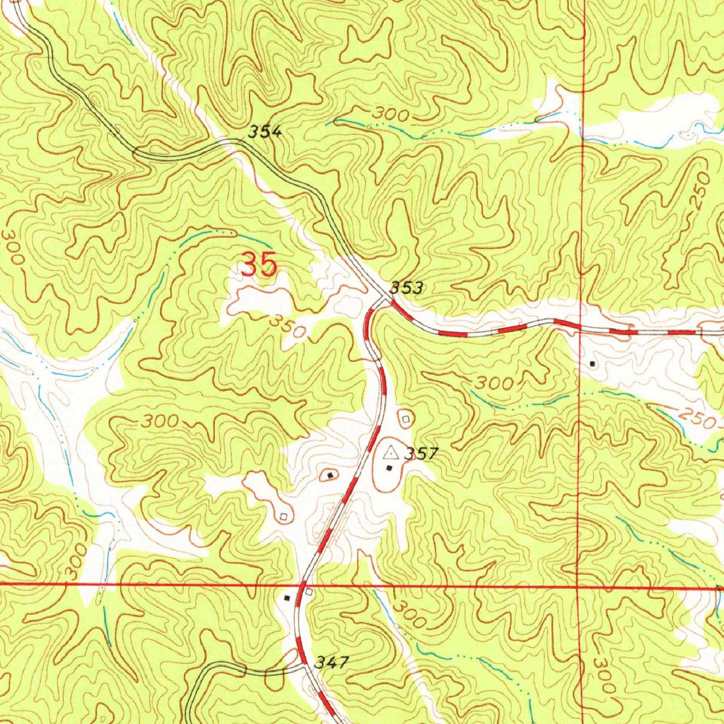 Cayuga, MS (1963, 24000-Scale) Map by United States Geological Survey ...