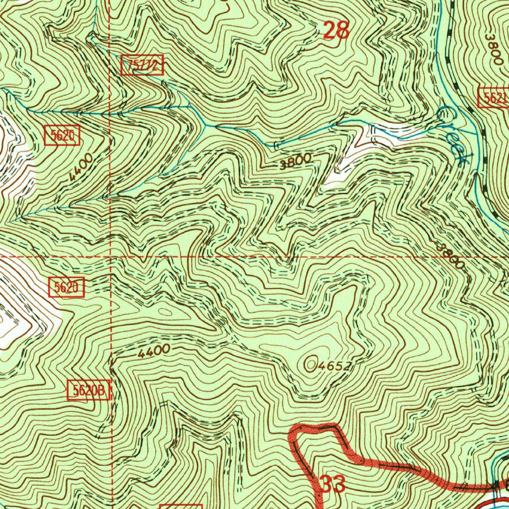 Cayuse Junction, ID (1994, 24000-Scale) Map by United States Geological ...