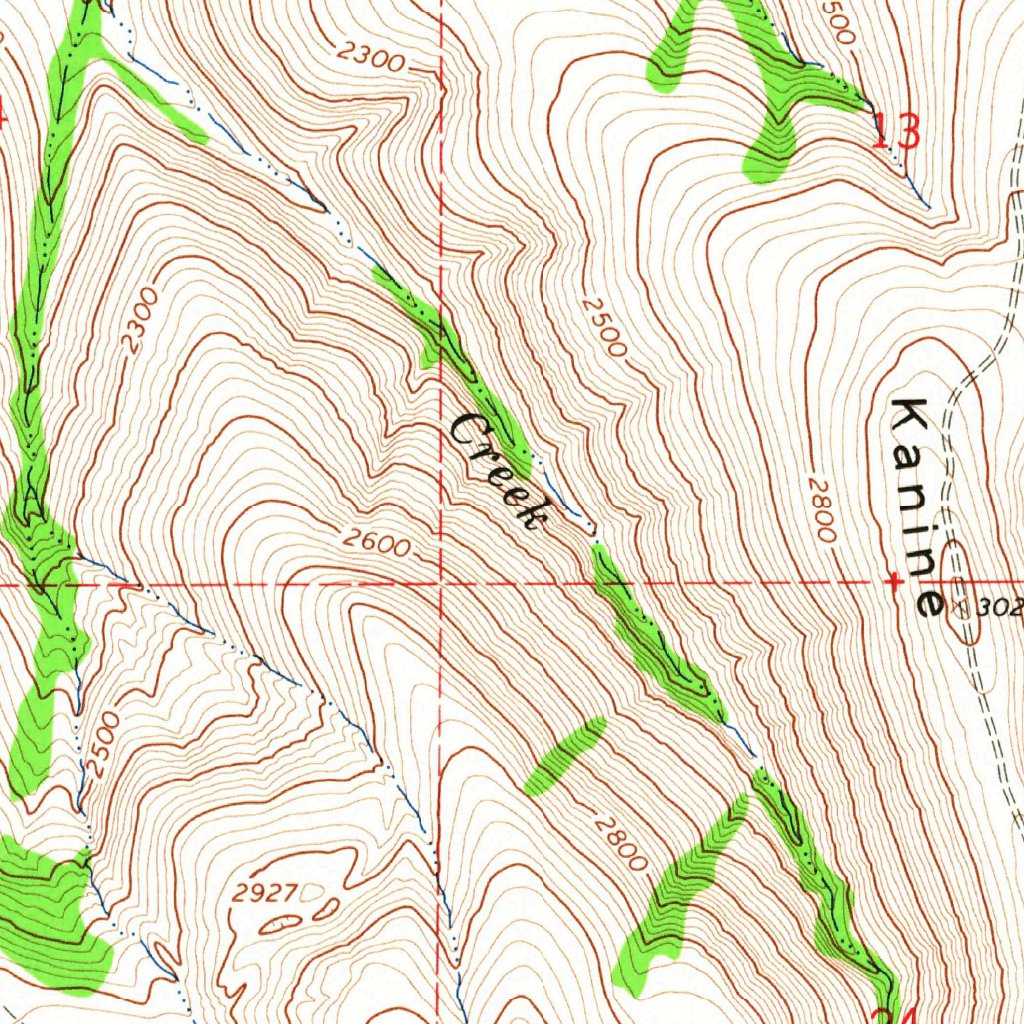 Cayuse, OR (1966, 24000-Scale) Map by United States Geological Survey ...