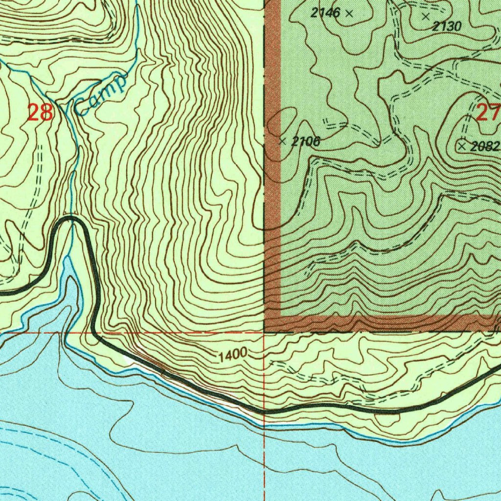 Cedar Flats, WA (1998, 24000-Scale) Map by United States Geological ...