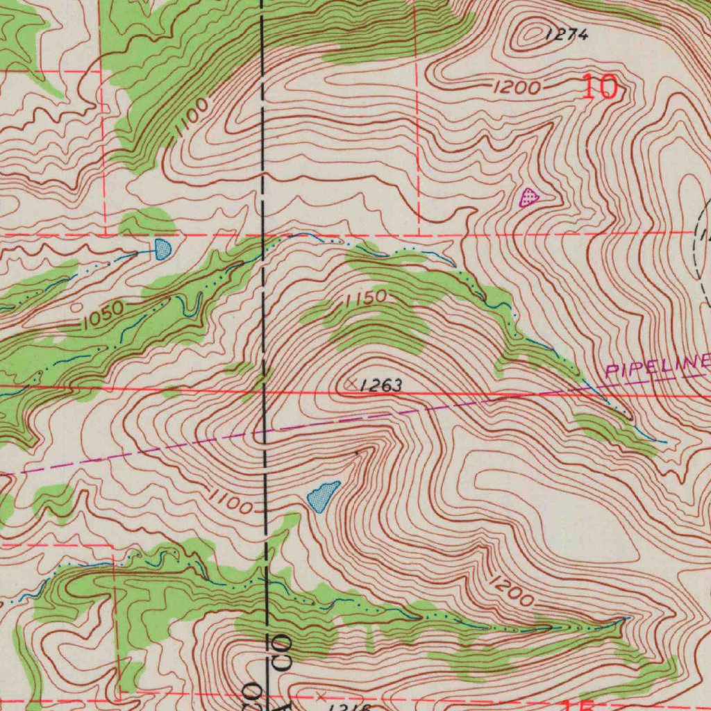 Cedar Vale West, KS (1962, 24000-Scale) Map by United States Geological ...