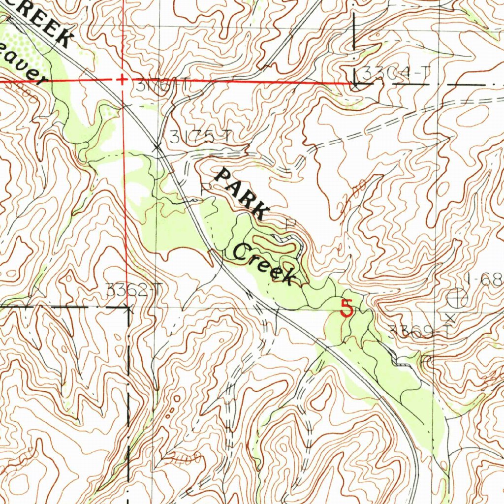 Cement Hill, MT (1984, 24000-Scale) Map by United States Geological ...