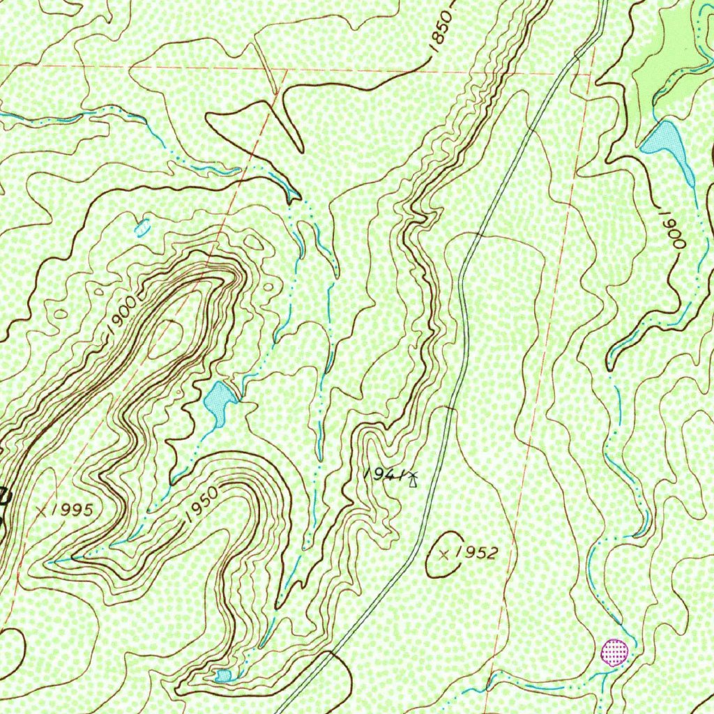 Cement Mountain, TX (1962, 24000-Scale) Map by United States Geological ...