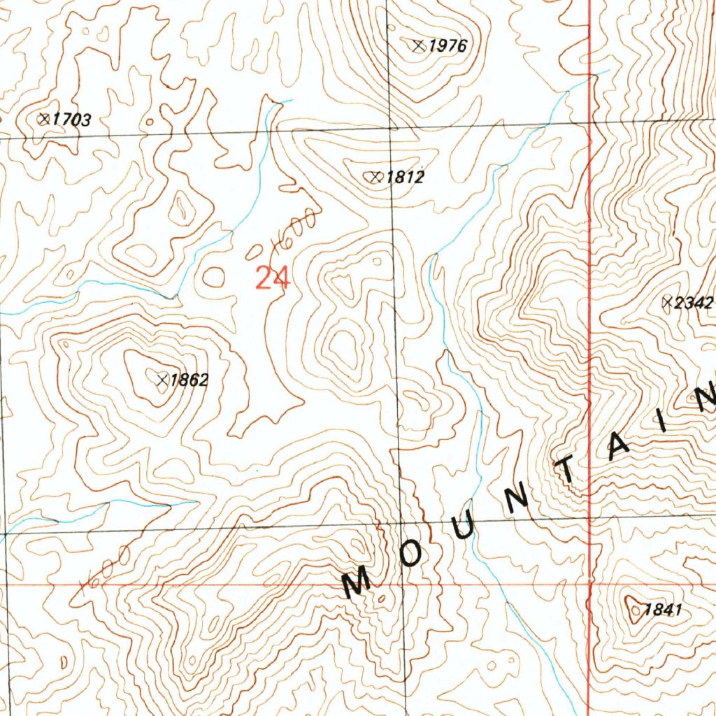 Centennial Wash, AZ (1990, 24000-Scale) Map by United States Geological ...