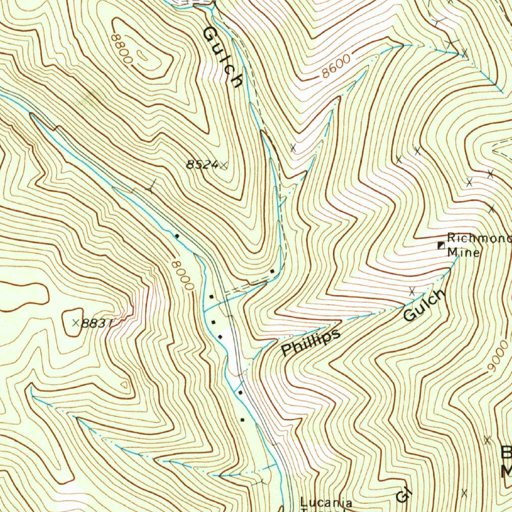Central City, CO (1972, 24000-Scale) Map by United States Geological ...