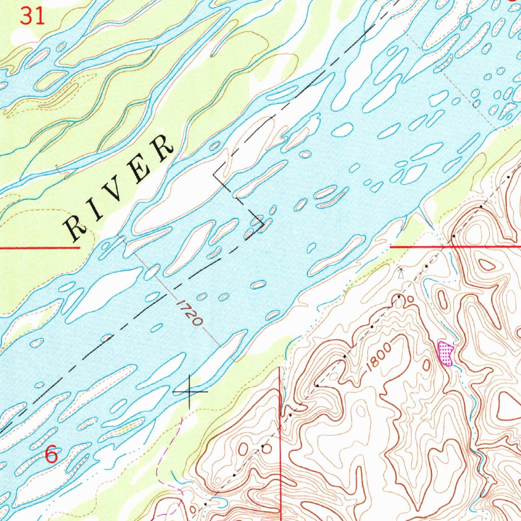 Central City West, NE (1962, 24000-Scale) Map by United States ...
