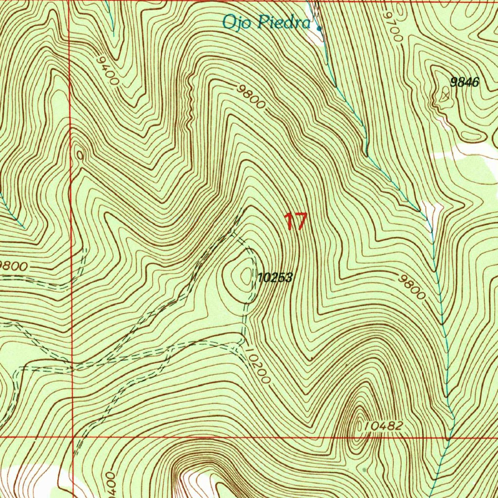 Cerro Pelon, NM (1995, 24000-Scale) Map by United States Geological ...