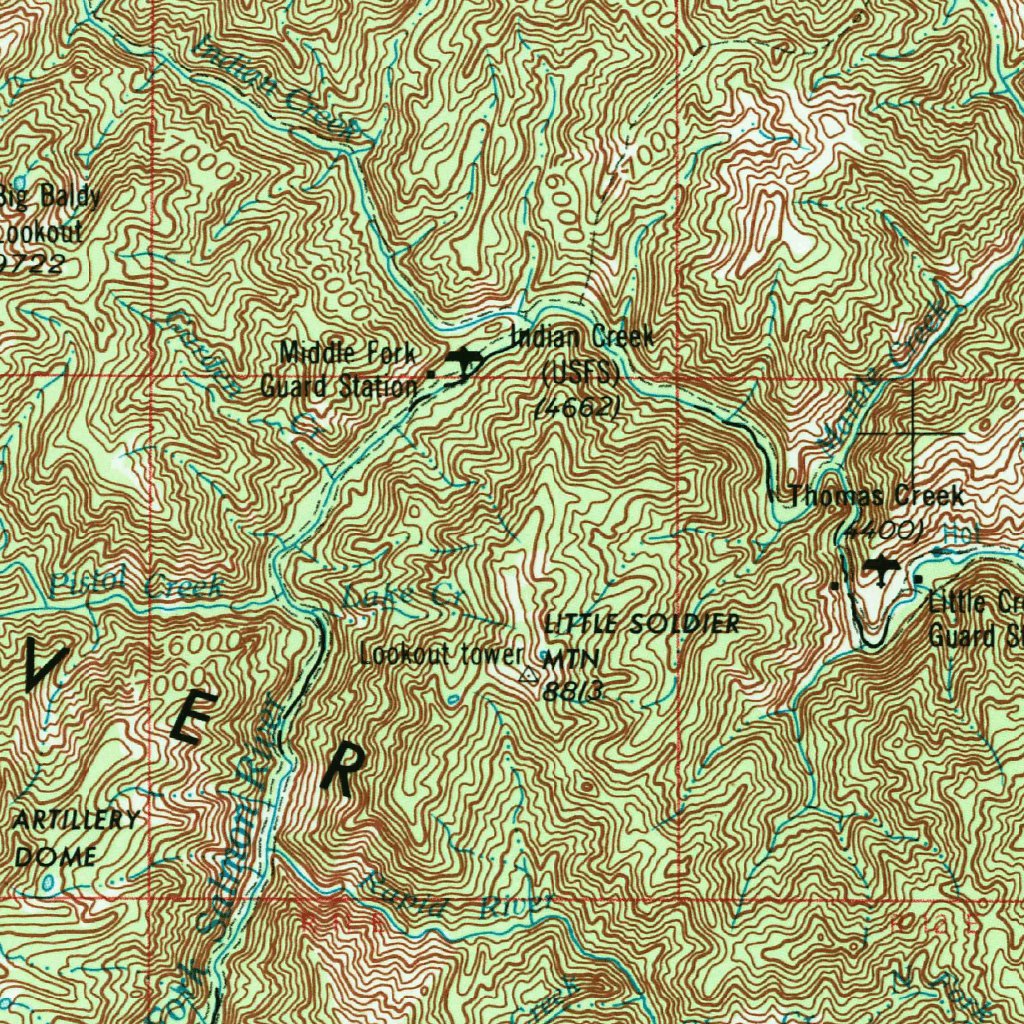 Challis, ID (1957, 250000-Scale) Map by United States Geological Survey ...