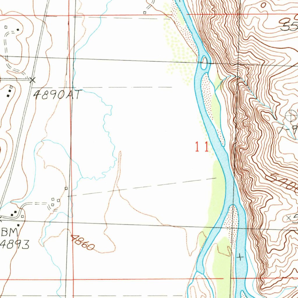 Challis, ID (1989, 24000-Scale) Map by United States Geological Survey ...