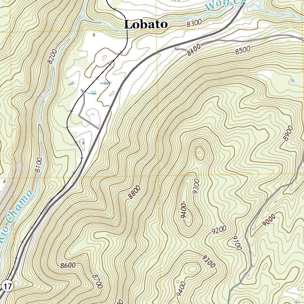 Chama, NM (2020, 24000-Scale) Map by United States Geological Survey ...