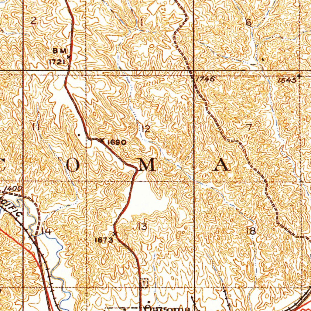Chamberlain, SD (1935, 62500-Scale) Map by United States Geological ...