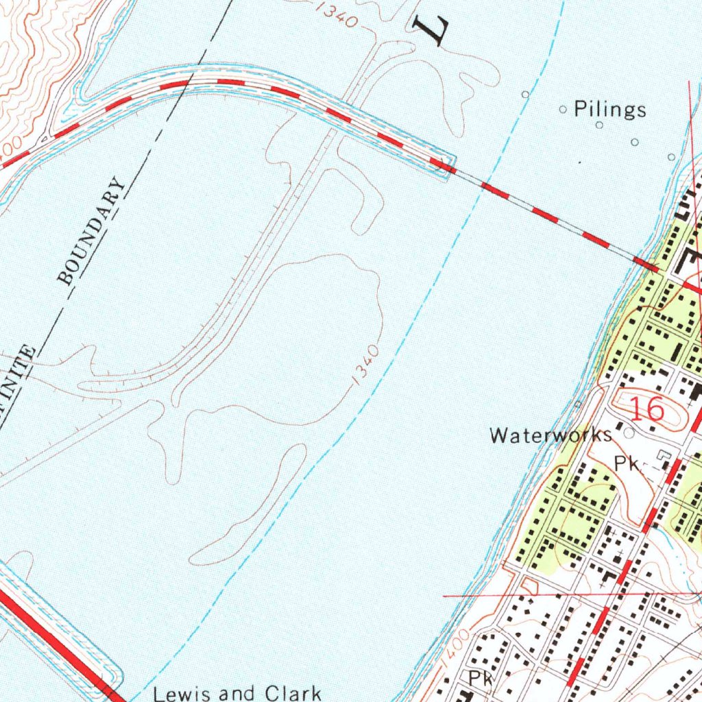 Chamberlain, SD (1974, 24000-Scale) Map by United States Geological ...