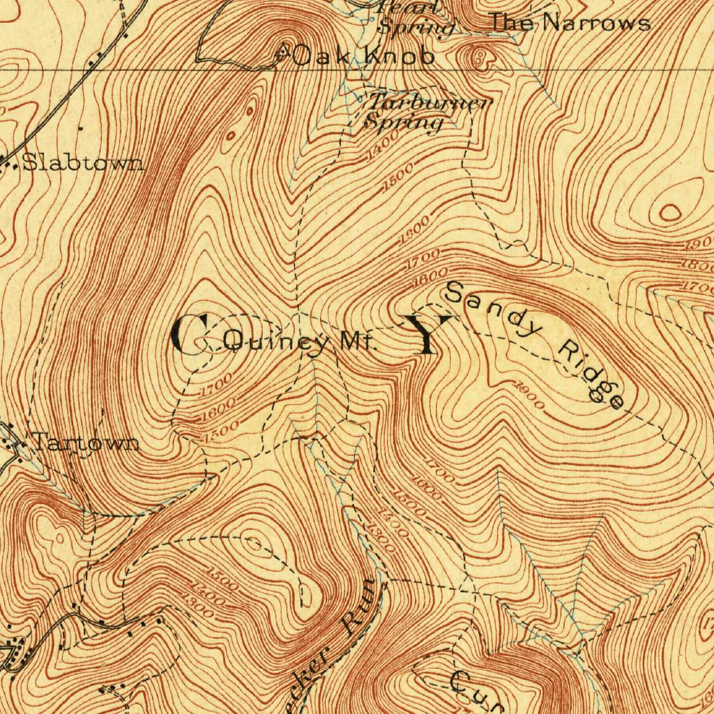Chambersburg, PA (1902, 62500-Scale) Map by United States Geological ...