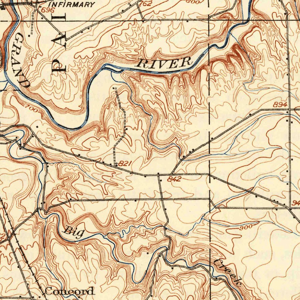 Chardon, OH (1906, 62500-Scale) Map by United States Geological Survey ...