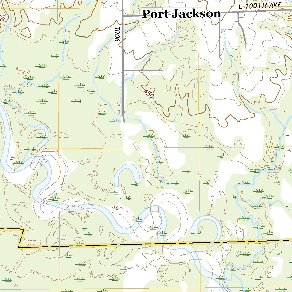 Chauncey, IL (2021, 24000-Scale) Map by United States Geological Survey ...