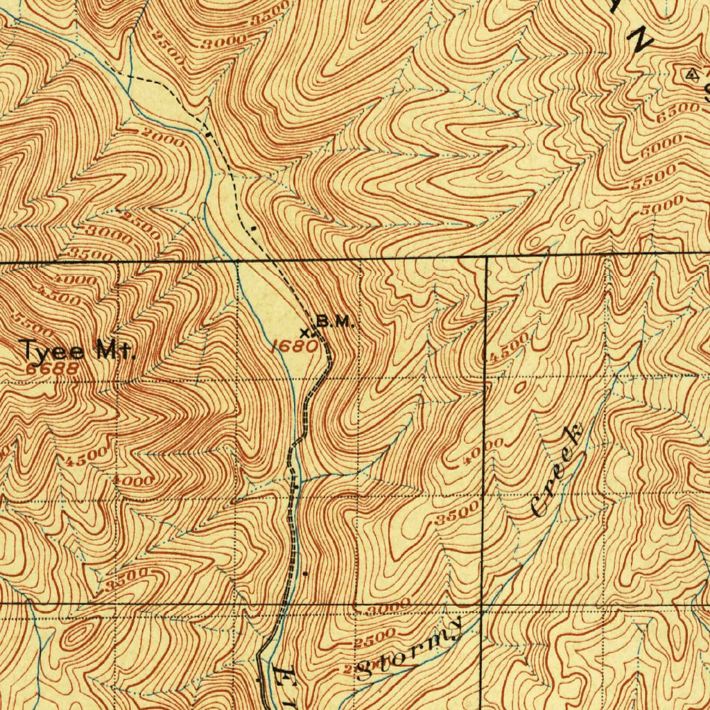 Chelan, WA (1901, 125000-Scale) Map by United States Geological Survey ...