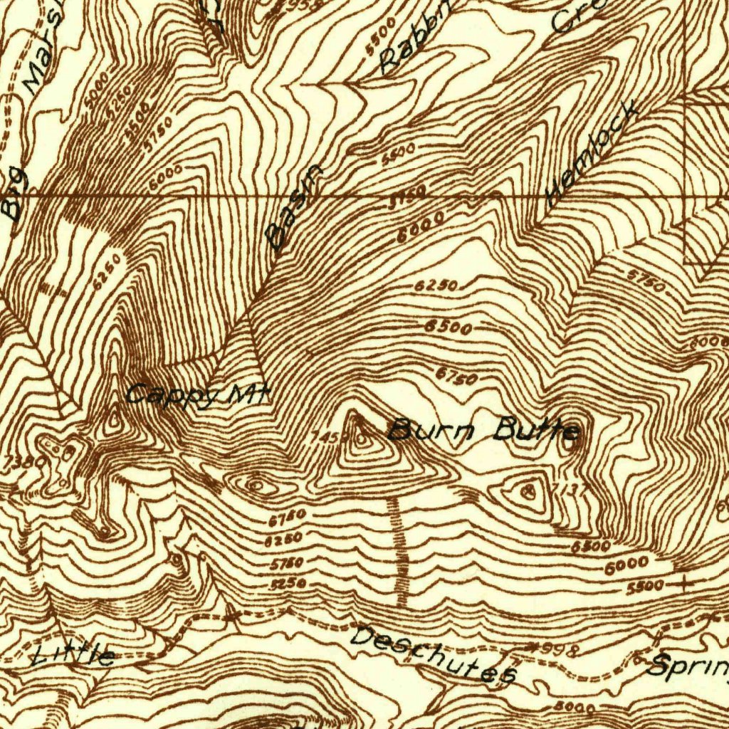Chemult, OR (1935, 96000-Scale) Map by United States Geological Survey ...