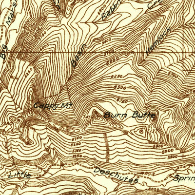 Chemult, OR (1935, 96000-Scale) Map by United States Geological Survey ...