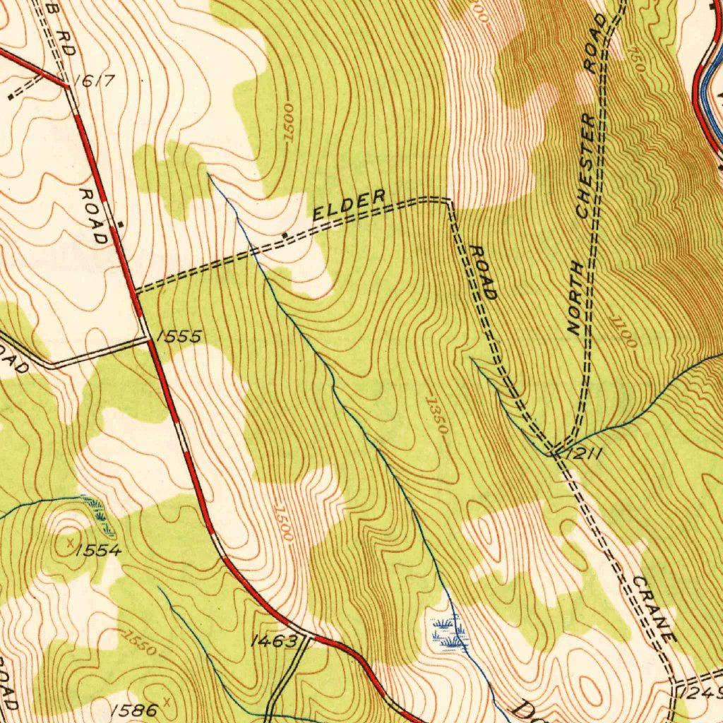 Chester, MA (1948, 31680-Scale) Map by United States Geological Survey ...