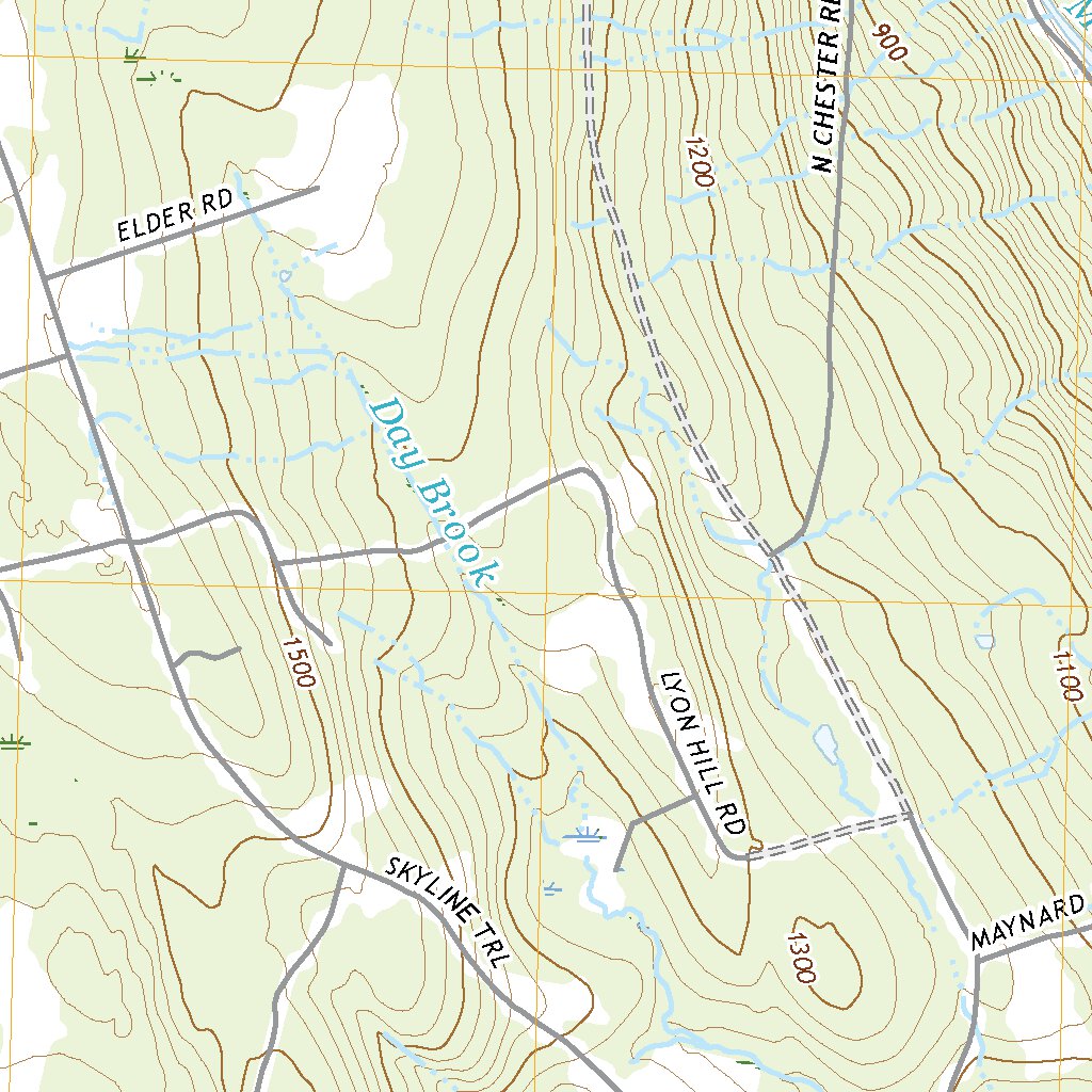 Chester, MA (2021, 24000-Scale) Map by United States Geological Survey ...
