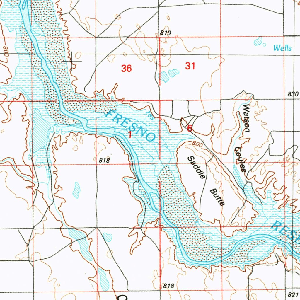Chester, MT (1984, 100000-Scale) Map by United States Geological Survey ...