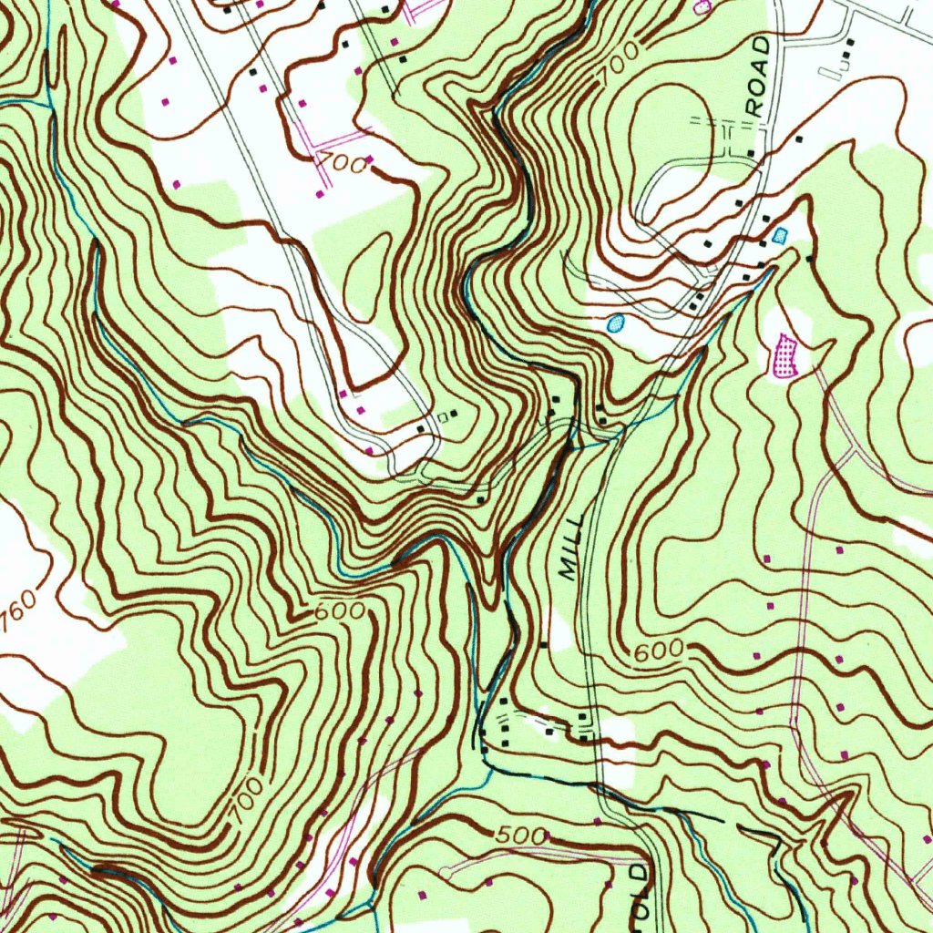 Chester, NJ (1954, 24000-Scale) Map by United States Geological Survey ...