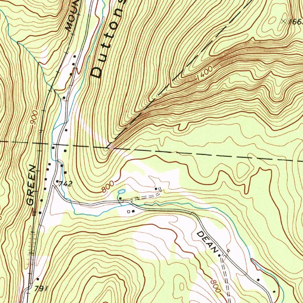 Chester, VT (1972, 24000-Scale) Map by United States Geological Survey ...