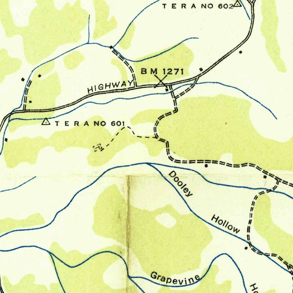 Chestnut Hill, TN (1935, 24000-Scale) Map by United States Geological ...