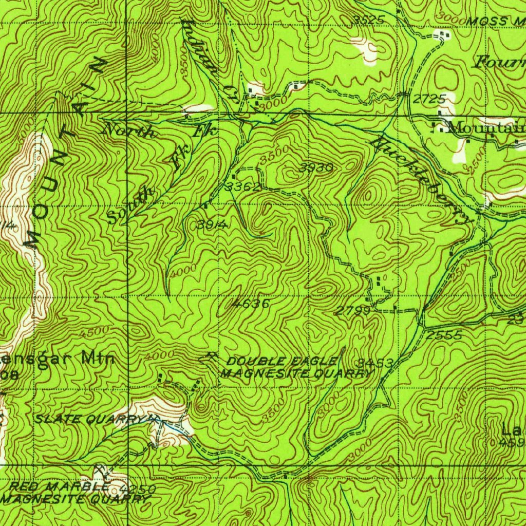 Chewelah, WA (1927, 125000-Scale) Map by United States Geological ...